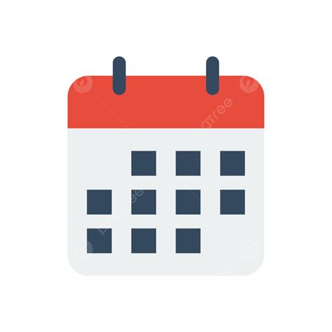 Calendar Icon Flat Vector Calendar Date Time Png And Vector With