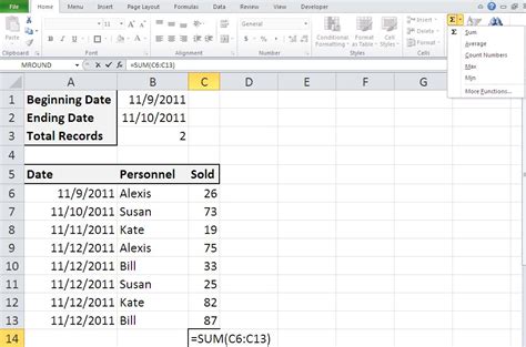How To Summarize Names In Excel Free Word Template