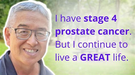 How I Live With Stage 4 Metastatic Prostate Cancer Marks Story The Patient Story Youtube