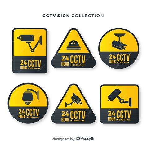 Cctv Camera Sign