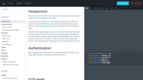 Announcing New Docs For Keen Io Keen Event Streaming Platform