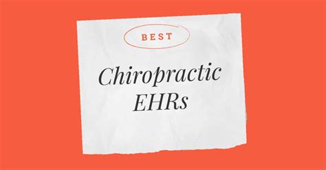 21 Best Chiropractic Ehr Solutions For 2025 [my Reviews]