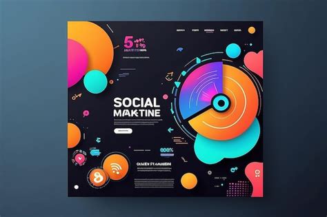 Premium Photo Digital Marketing Business Social Media Post Vector