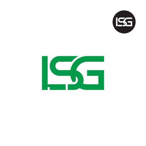 Letter Lsg Monogram Logo Design 35356442 Vector Art At Vecteezy