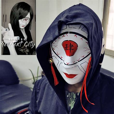 Demon Slayer Kimetsu No Yaiba Nakime Cosplay Full Face Anime Mask Lazada