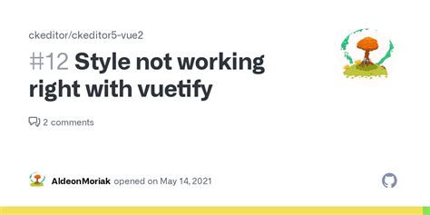 Style Not Working Right With Vuetify · Issue 12 · Ckeditorckeditor5