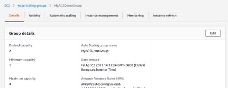 Ec Auto Scaling Group Tutorial For Beginners Code Projects