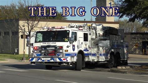 Fort Worth Fire Department Tower 1 Responding Youtube
