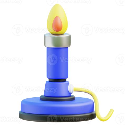 Bunsen Burner 3d Illustration 47246269 Png