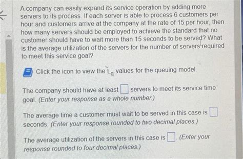 Solved A Company Can Easily Expand Its Service Operation By