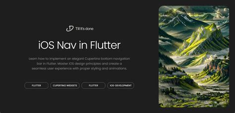 Create Ios Style Bottom Nav Bars In Flutter