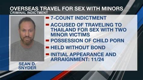 Us Man Indicted Over Alleged Sex Crimes During Trips To Thailand Thailand News Thailand News