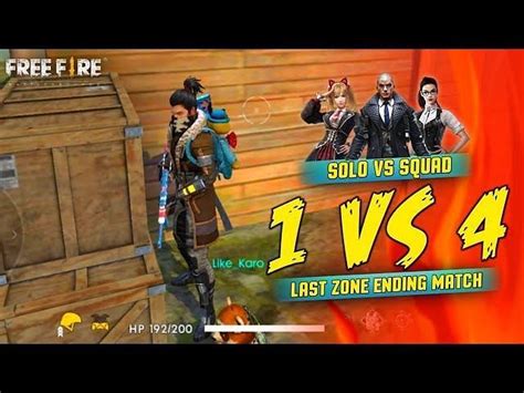 5 Tips To Get Booyah In Solo Vs Squad Ranked Matches In Garena Free