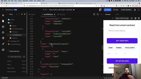 john cramer on linkedin integrate react js with smart contracts read