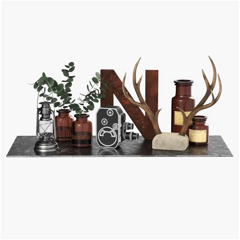 캐피탈 콜룸 인테리어 장식 3d 모델 20 Ma Free3d