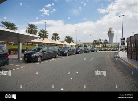 Abu Dhabi Uae Circa January 2020 Street Level View Of Abu Dhabi