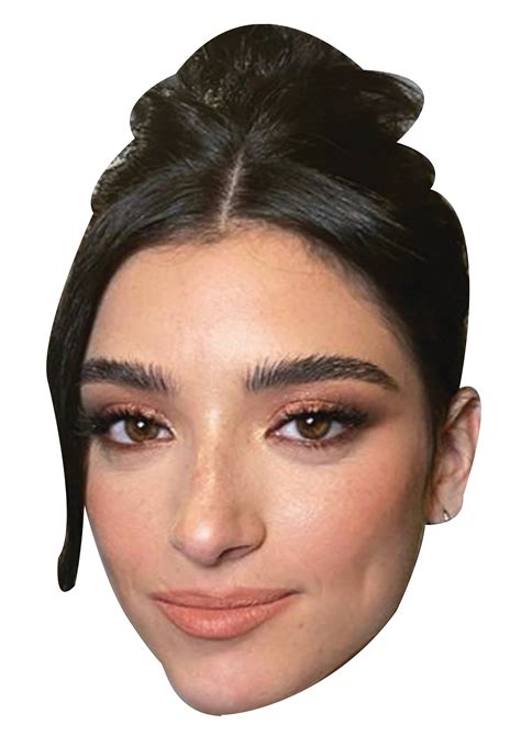 Dixie Damelio Celebrity Face Mask Fancy Dress Cardboard Costume Mask