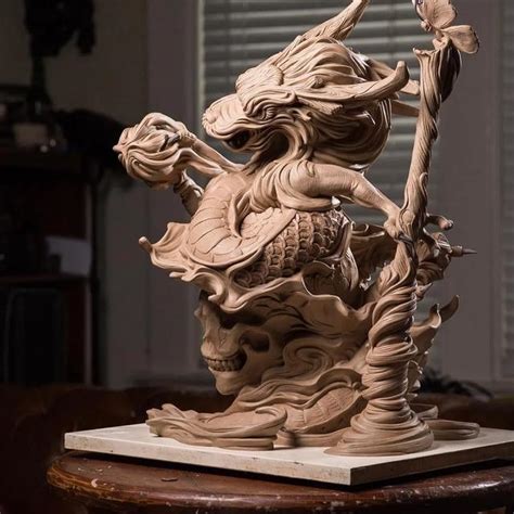 一个完美主义者的雕塑作品