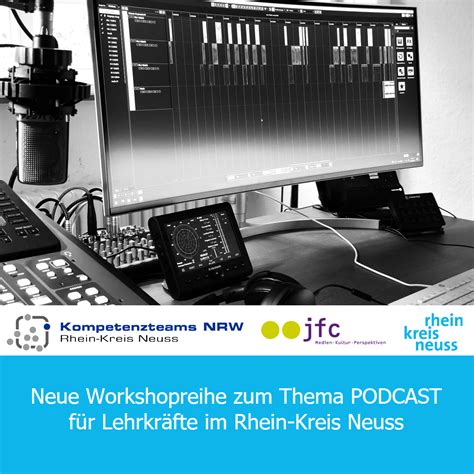 neue workshopreihe zum thema podcast für lehrkräfte der schulen im