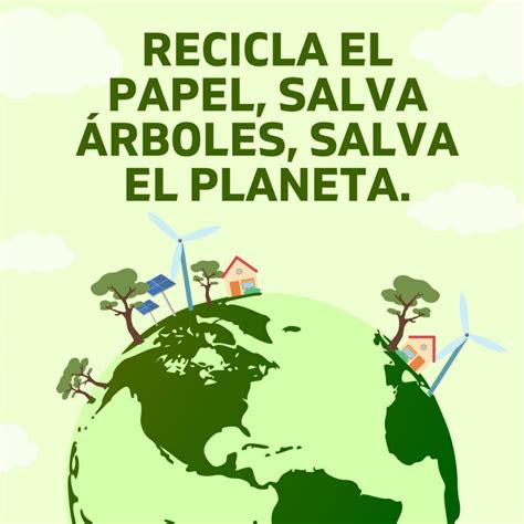 Destino Arriba Alcanzar Frases Sobre El Reciclaje Del Papel Escarcha