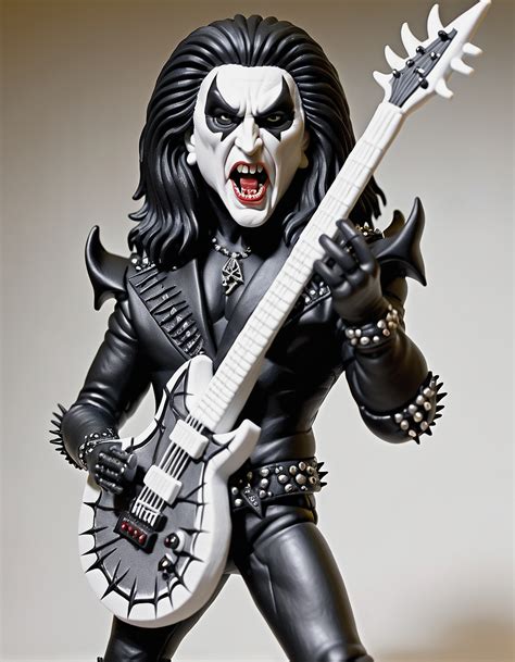 Gene Simmons Kiss Miniature Figure Comfyui Workflow