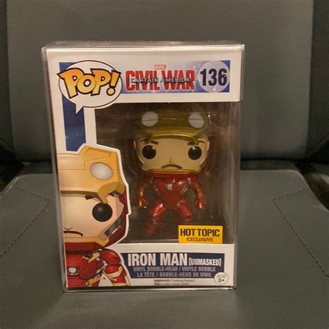 Funko Toys Iron Man Unmasked Civil War Funko Pop Poshmark