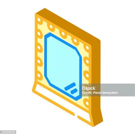 미러 스타일리스트 아이소메트릭 아이콘 벡터 일러스트레이션 가발에 대한 스톡 벡터 아트 및 기타 이미지 가발 가방 개인 장식품 Istock