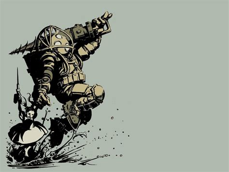 Bioshock Big Daddy Wallpapers Wallpaper Cave