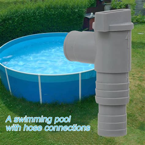 Pvc Pool Filter Pump Adapter 32mm Pool Pump Adapter Leak Proof Sealed Replacement For Outdoor