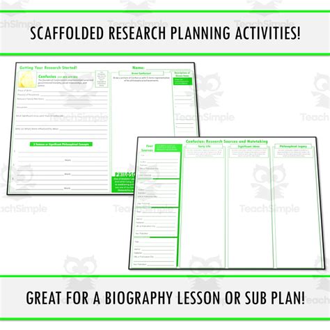 Research Organizer And Essay Assignment Confucius By Teach Simple
