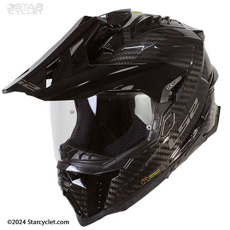 خرید و قیمت کلاه کاسکت Ls2 مدل Explorer Carbon استارسیکلت