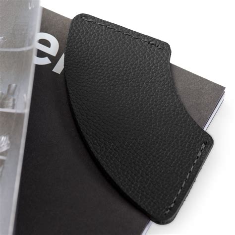Bookmark Black Leather Corner In Stock Trendhim