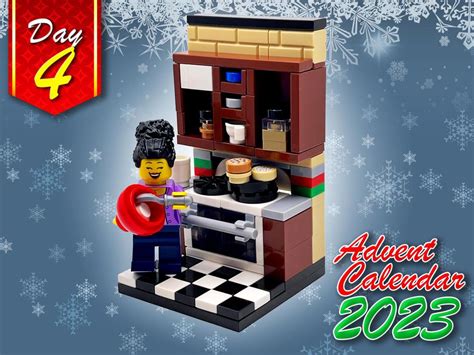 Lego Moc Advent Calendar Day 4 Baking Cookies By Ibrickeditup