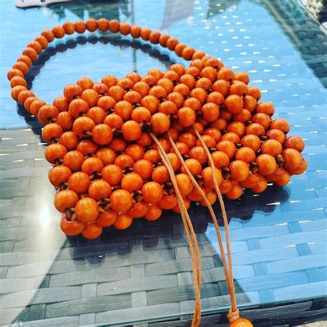 No 13 Devil Eye Handcrafted Wooden Bead Tote Devil Eye Handmade