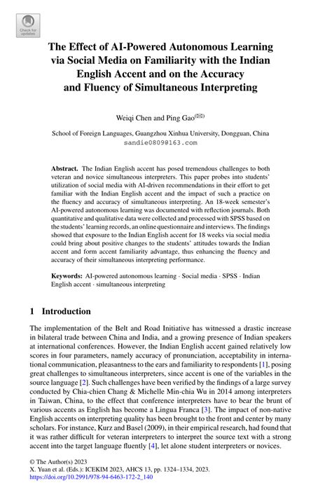 Pdf The Effect Of Ai Powered Autonomous Learning Via Social Media On