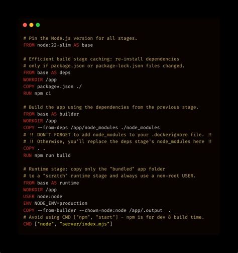 ivan velichko on linkedin how to production ready node js app dockerfile 🔽 gathered a few tips