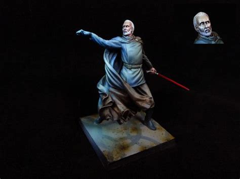 Count Dooku Star Wars Art Fantasy Miniatures Miniature Figures