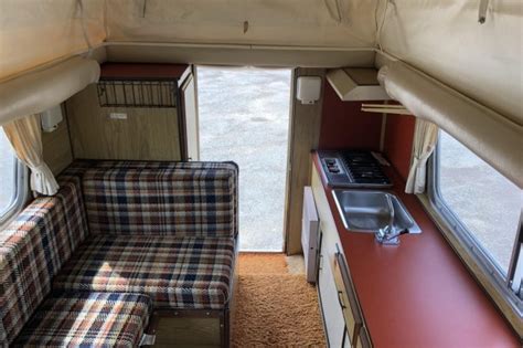 No Reserve 1976 Toyota Chinook Pop Up Camper For Sale On Bat Auctions