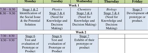 Class Activities During The Lesson Implementation Period Download
