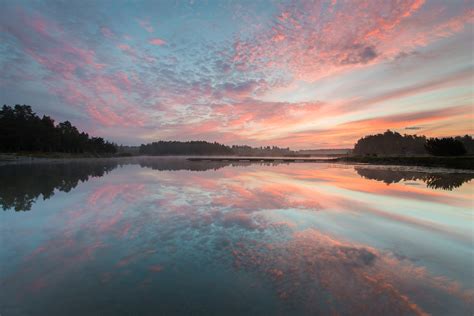 Wallpaper Sunlight Landscape Sunset Sea Lake Reflection Sky