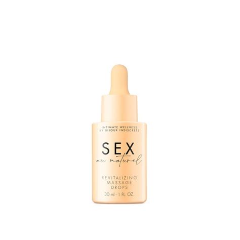 Köp Bijoux Indiscrets Sex Au Naturel Revitalizing Intimate Massage Drops 30 Ml På