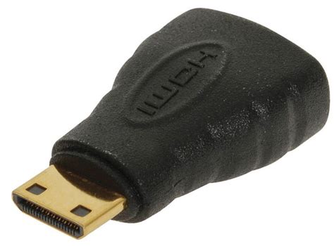 Mini Hdmi Plug To Hdmi Socket Adaptor Wiltronics
