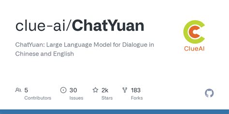 Chatyuanreadmemd At Main · Clue Aichatyuan · Github