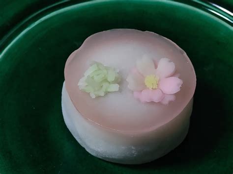 八重桜 和菓子 桂月堂 茶の湯日記