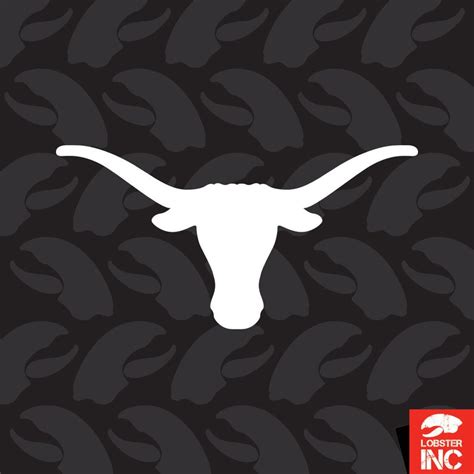 Texas Longhorn Sticker Self Adhesive Vinyl Cattle Cow G610 1 Etsy