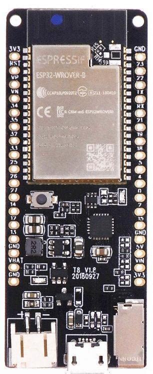 Ttgo T8 V1 8 Battery Connection R Esp32