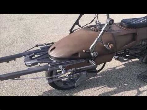 Star Wars Speeder Bike Walkaround YouTube