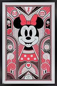 Amazon Trends International Disney 100th Anniversary Deco Luxe Minnie Mouse Wall Poster