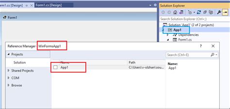 The Selected Target Project In Reference Manager Dialog Is Not Correct