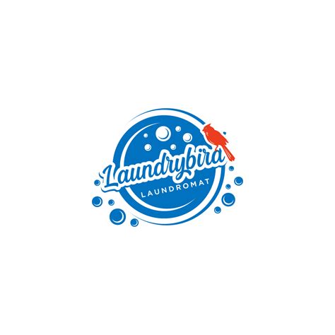 Modern Bold Self Service Laundry Logo Design For Laundrybird Laundromat By Barish Design